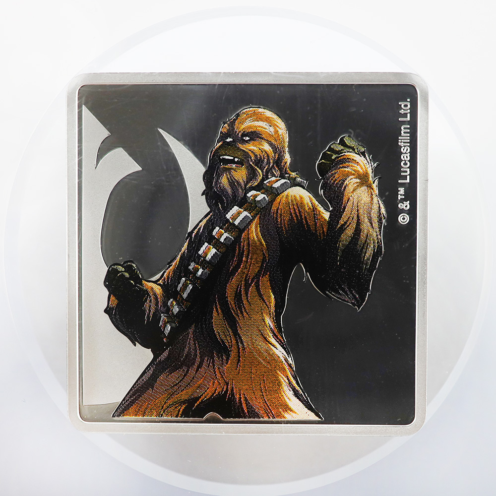 The Silver Queen | 2025 Niue 1oz Silver Han Solo & Chewbacca Coin .999 ...